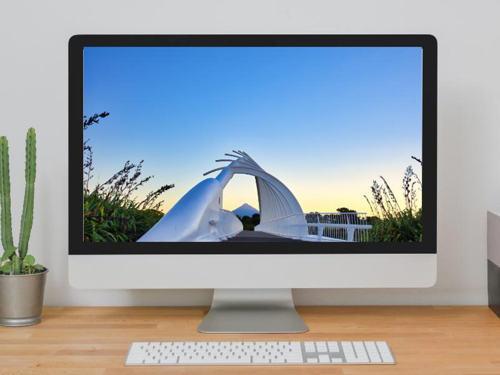 Mt Taranaki & Rewa Rewa Bridge Fine Art Photography Print (digital ...