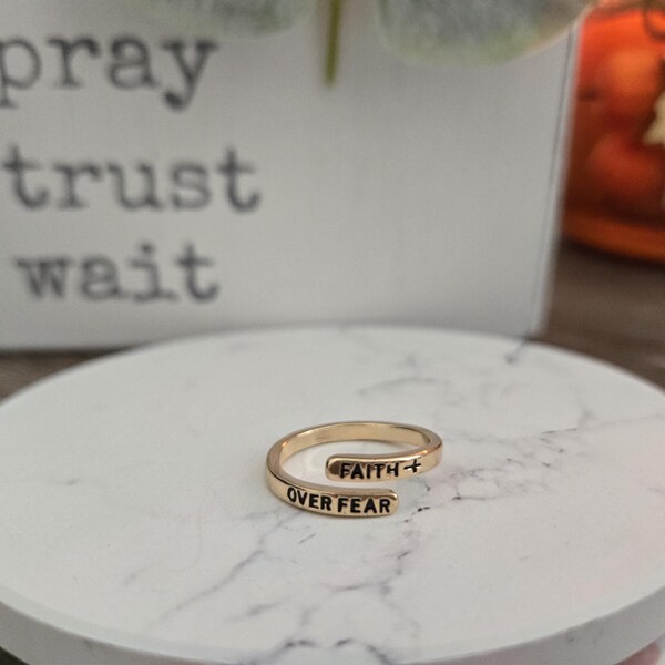 Faith Ring - Etsy