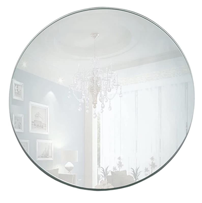Houseables Mirror Centerpieces, Round Tray, 12 Pk, 10", Glass, for ...