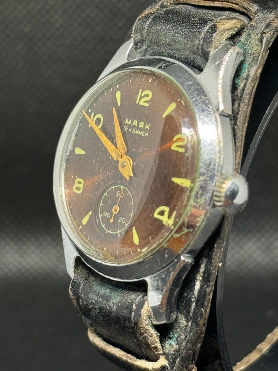 Vintage Watch Soviet Era Mayak Majak USSR 16jewels U… - Gem