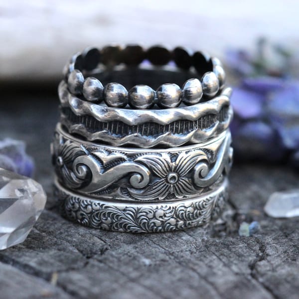 Stacking Ring Set - Etsy