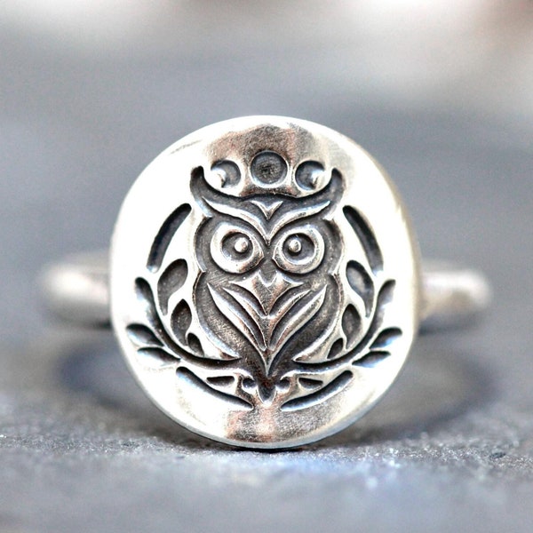 Owl Rings - Etsy