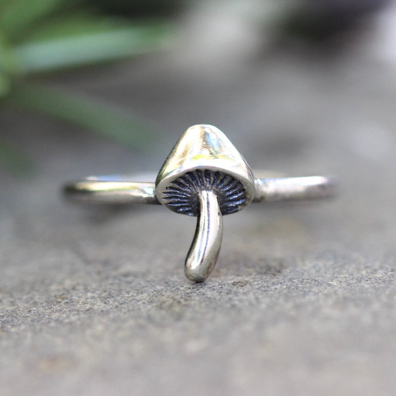 Mushroom Ring - Etsy