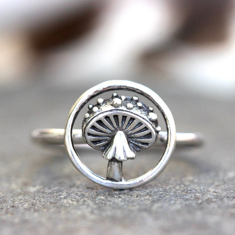 Mushroom Ring - Etsy