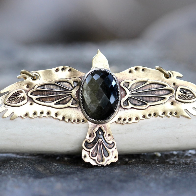Raven Necklace - Etsy