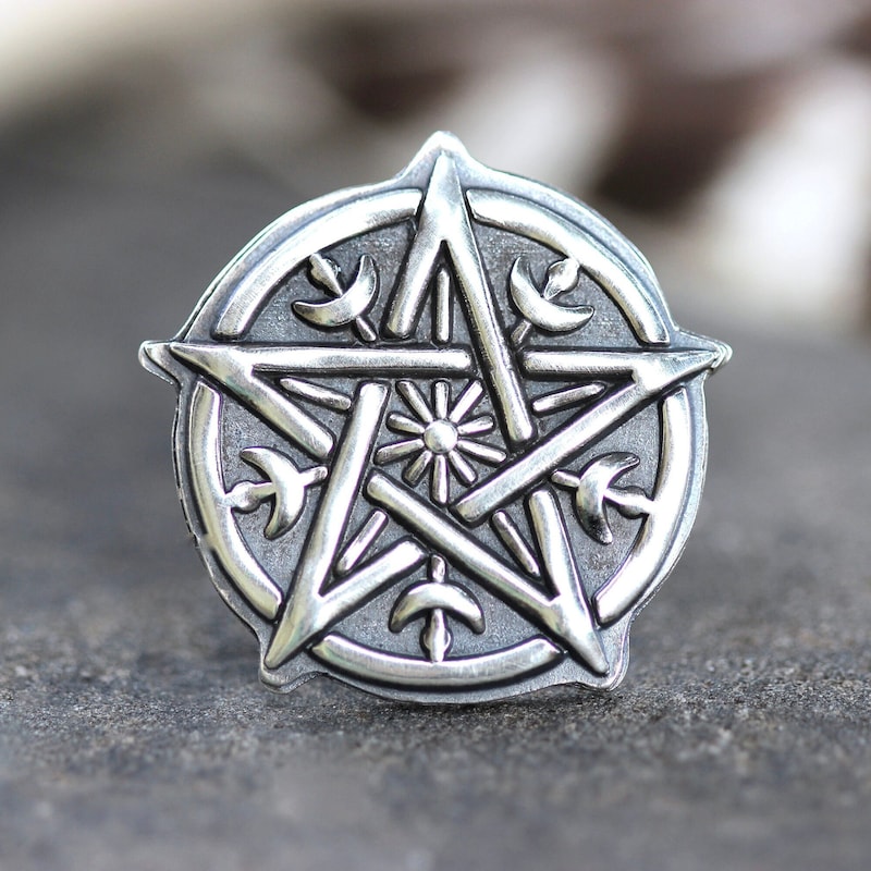 Wiccan Ring - Etsy