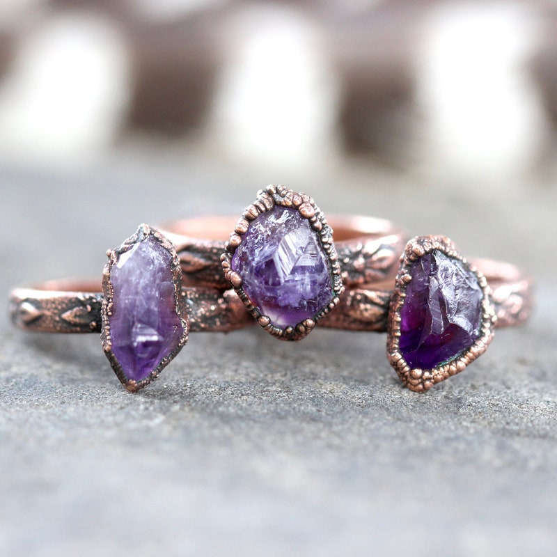 Crystal Rings - Etsy