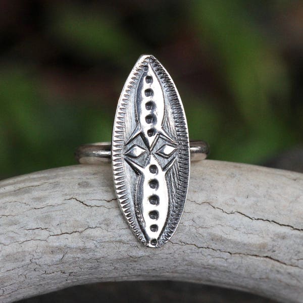 Silver Boho Rings - Etsy