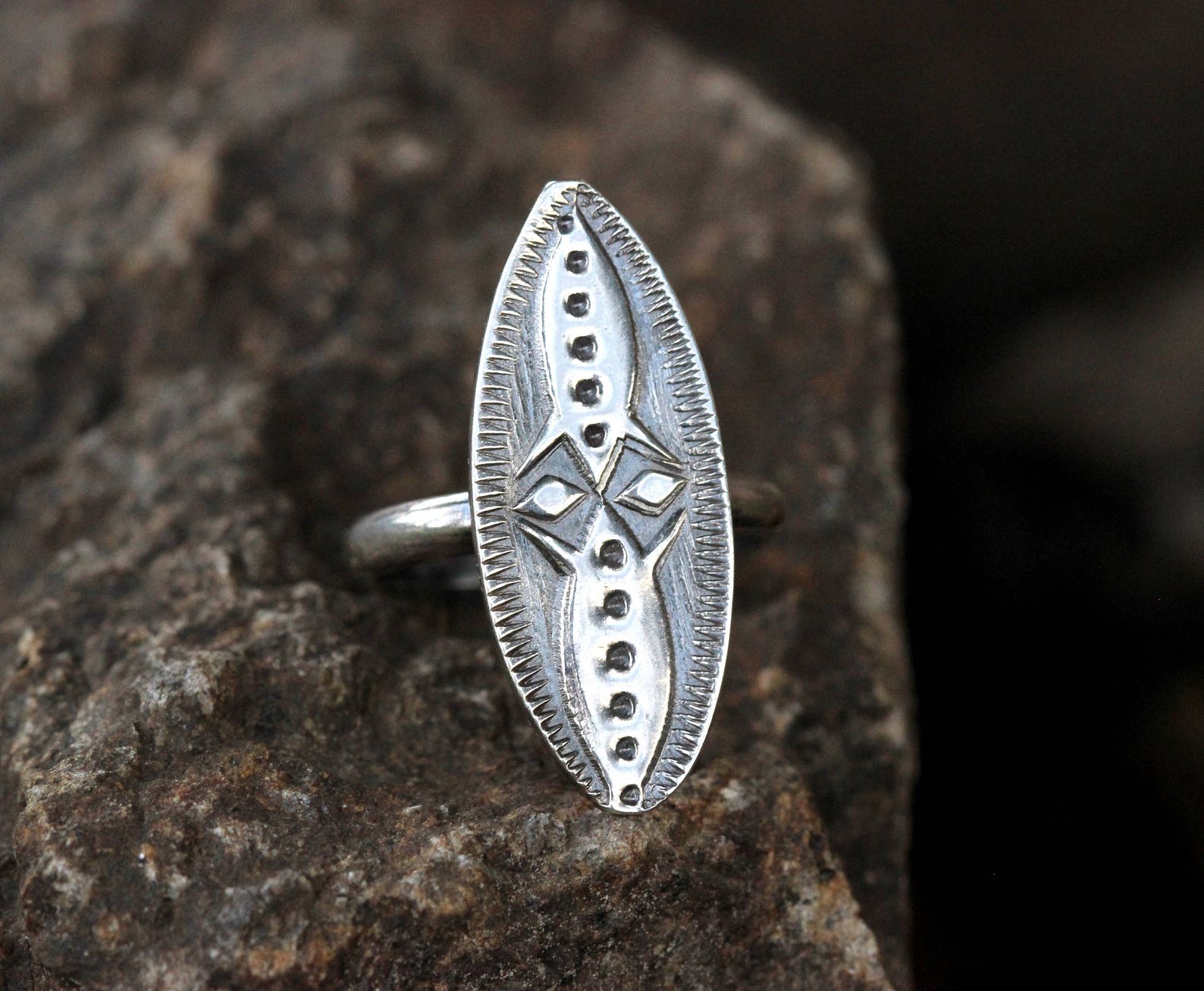 Sterling Silver Boho Ring Southwestern Jewelry Silver Boho | Etsy
