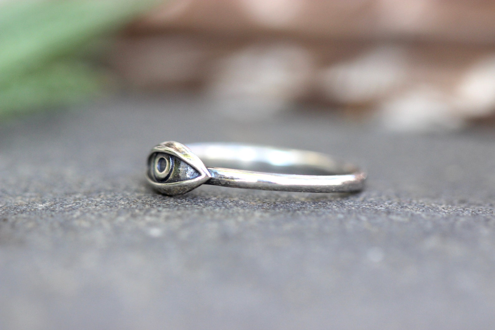 Evil Eye Ring Silver All Seeing Eye Ring Sterling Silver Eye Ring Witch ...