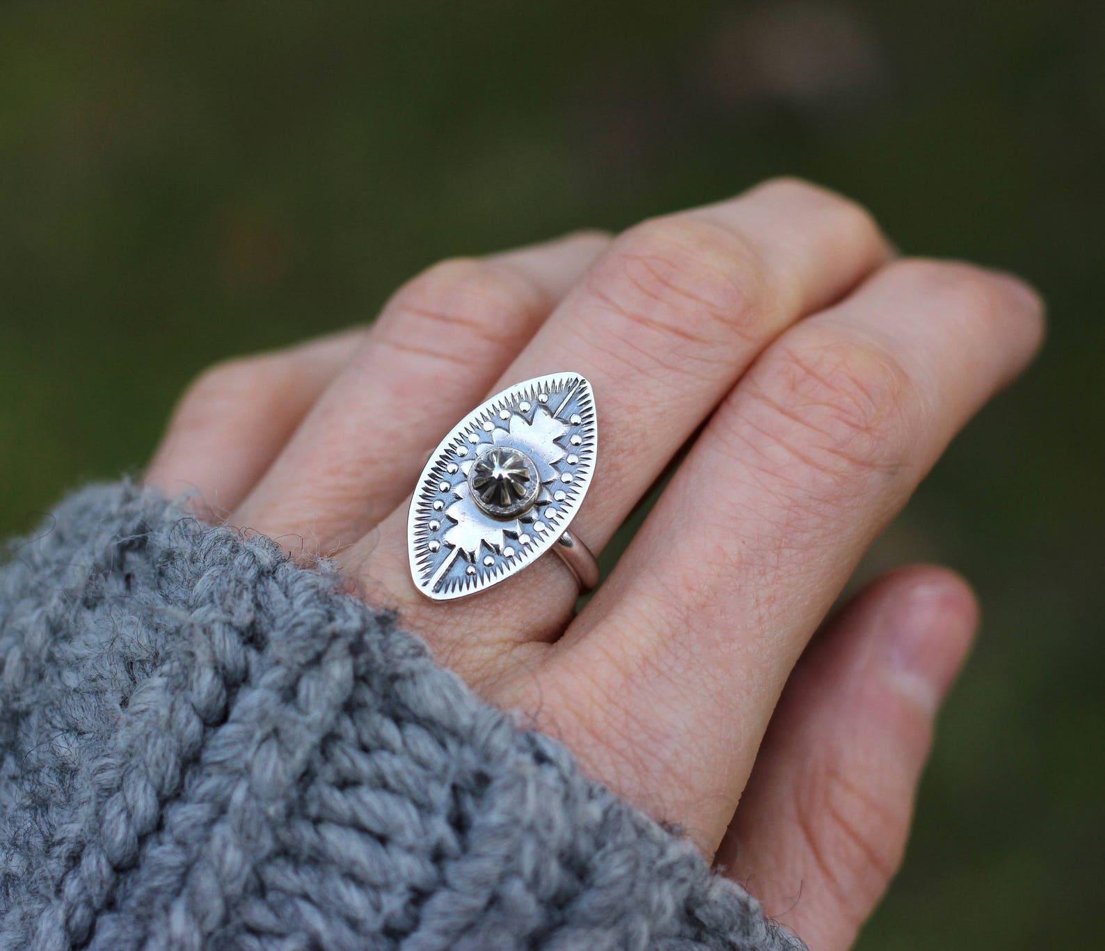 Sterling Silver Boho Ring Southwestern Jewelry Silver Boho - Etsy