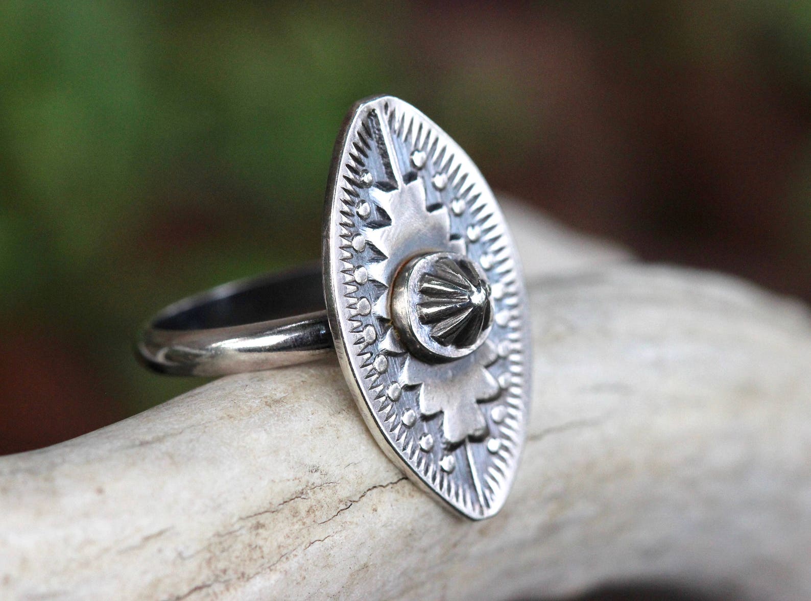 Sterling Silver Boho Ring Southwestern Jewelry Silver Boho - Etsy