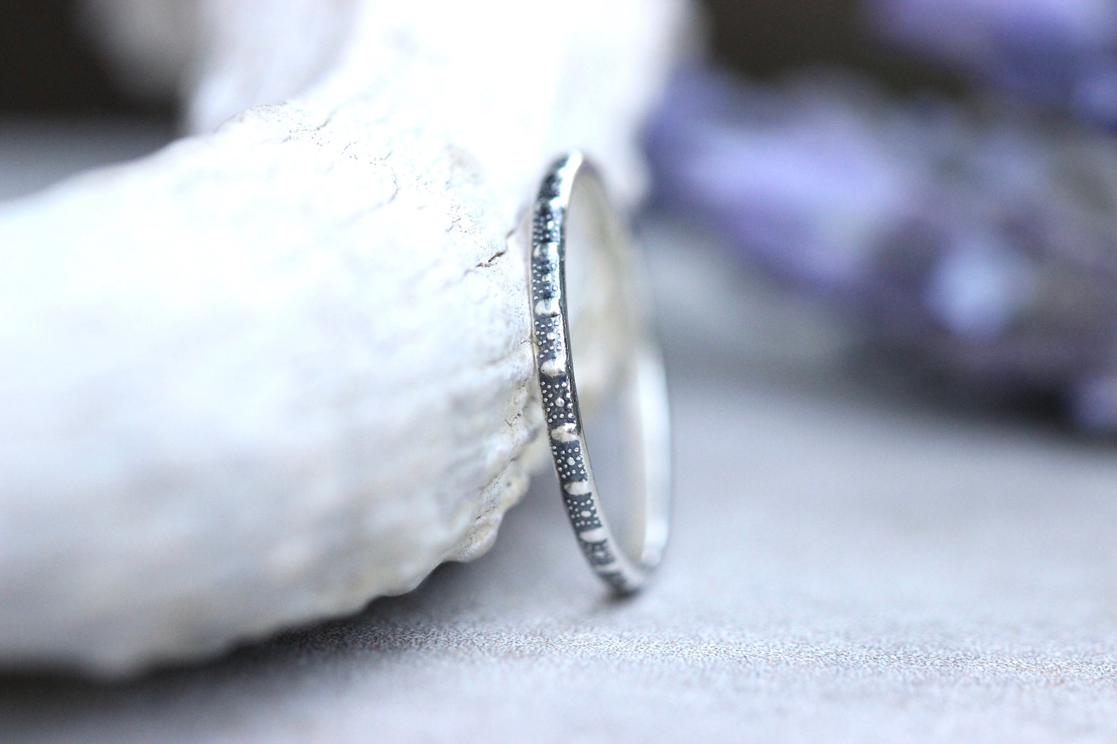 One Ring Silver Stacking Rings Dainty Stacking Ring Dainty - Etsy