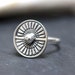 Sterling Silver Concho Statement Ring Southwestern Jewelry Southwest ...