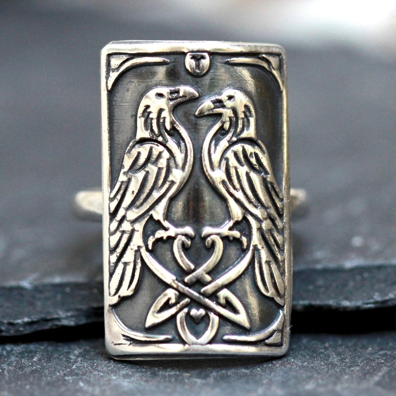 Witches Shield Ring - Etsy UK
