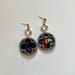 Round Stained Glass Window Earrings - Etsy