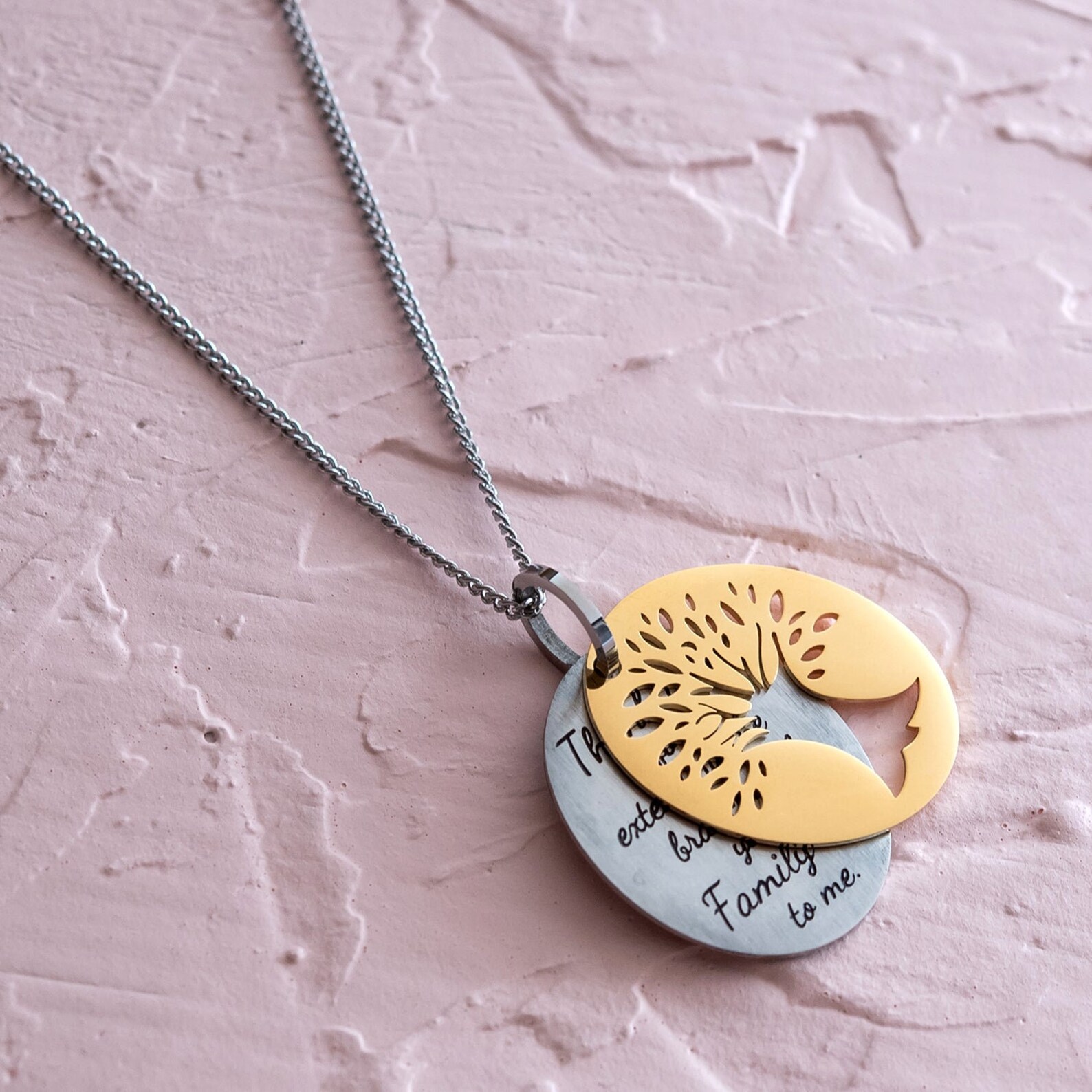 Engraveable Gold Family Tree Thank You Gift for In-laws Wedding Gift ...