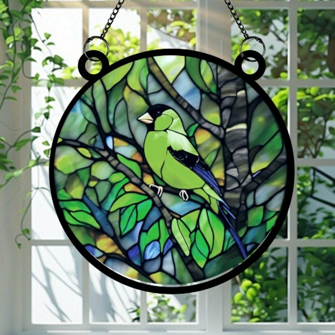 Goldfinch / Window Hanging Suncatcher Ornament / Acrylic / New ...