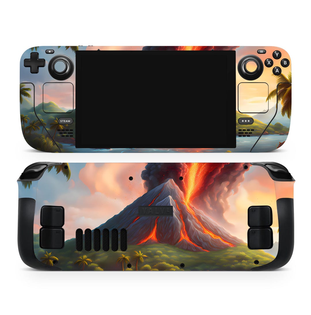 Volcano - Steam Deck Skin / Steam Deck OLED, Steam Deck Decal - Etsy