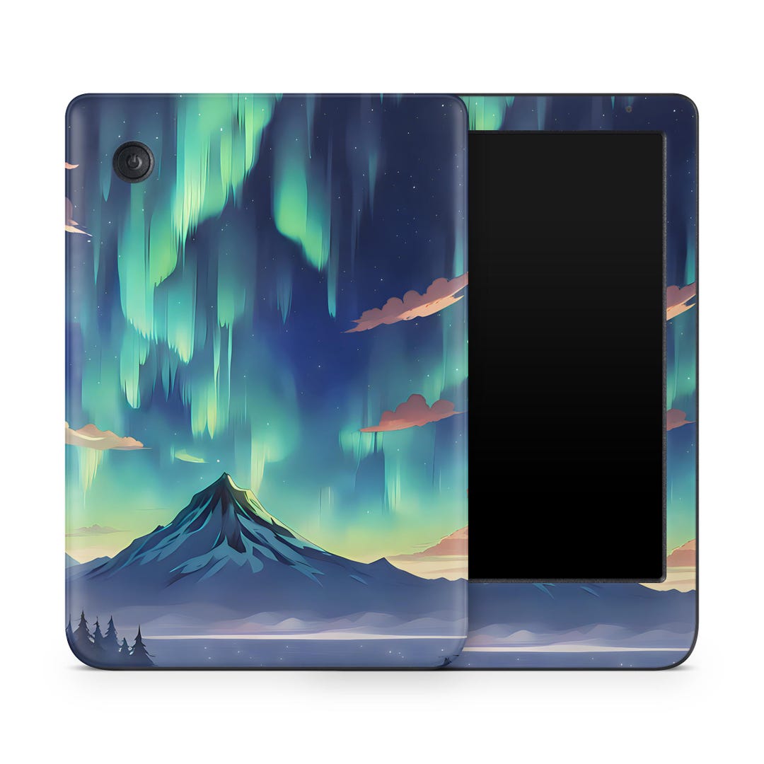 Aurora Borealis Sticker for Kobo Ereader – Custom Skin for Kobo Clara ...