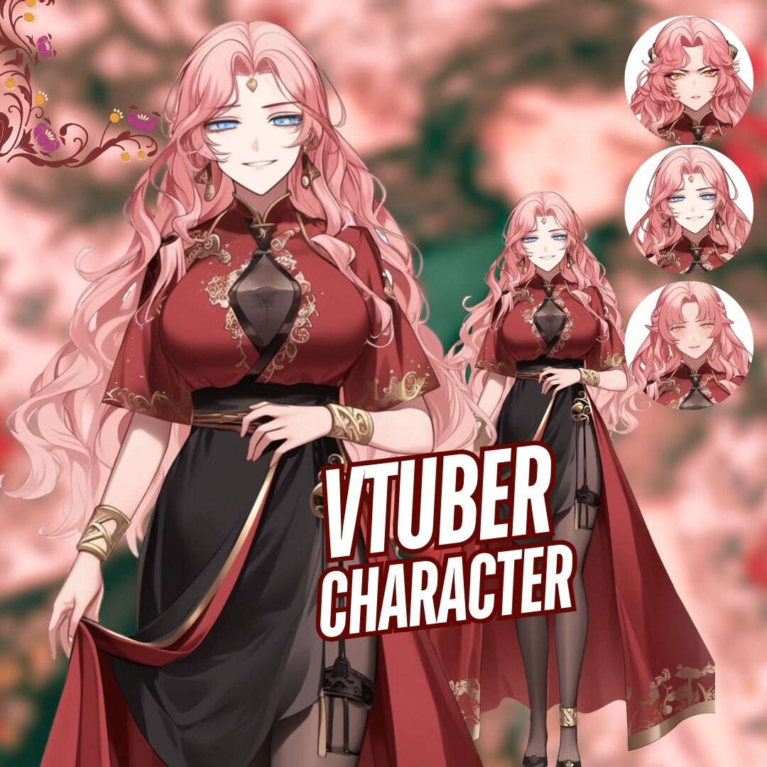 Custom Live2d Vtuber Commission Animae Art Commission L Live2d Model ...