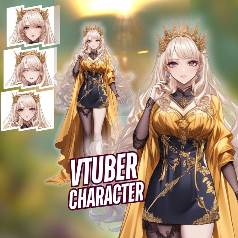 Custom Live2d Vtuber Commission Animae Art Commission L Live2d Model ...