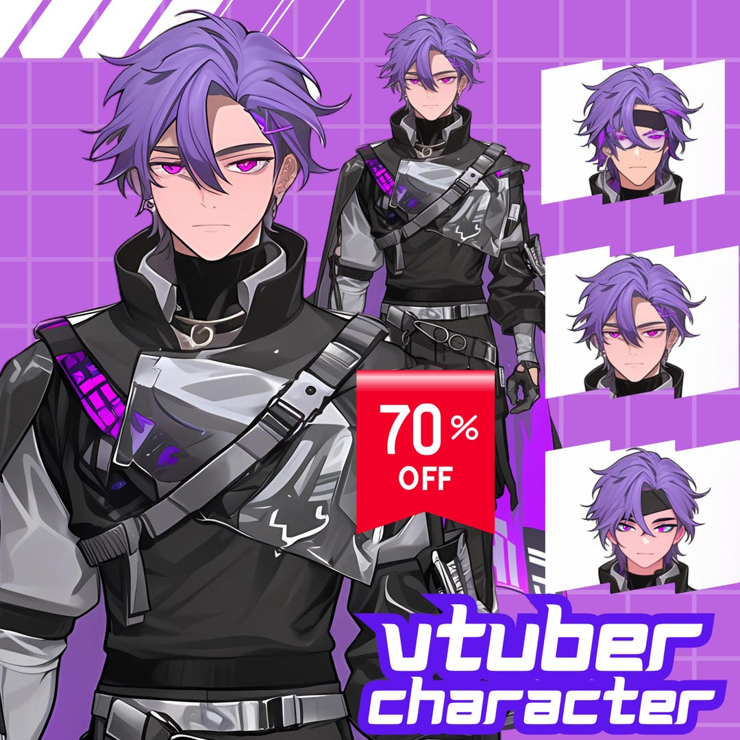 Custom Vtuber Model / Live2d Model Vtuber Design / Vtuber Room/live2d ...