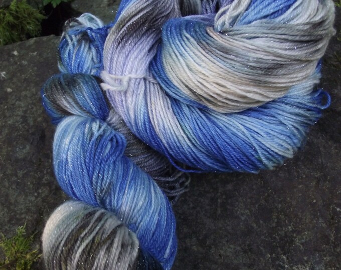 Handpainted Sock Yarn Fingerling Yarn Superwash Merino Wool - Etsy