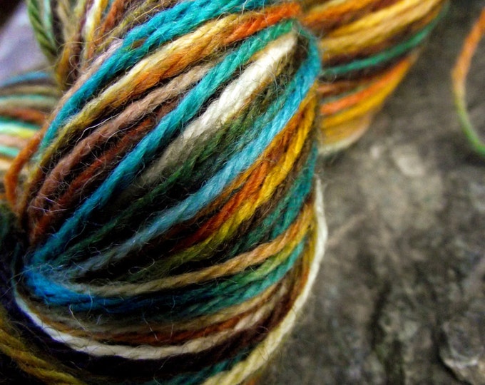 Handpainted Sock Yarn, Fingerling Yarn, Superwash Wool and Nylon ,100 ...