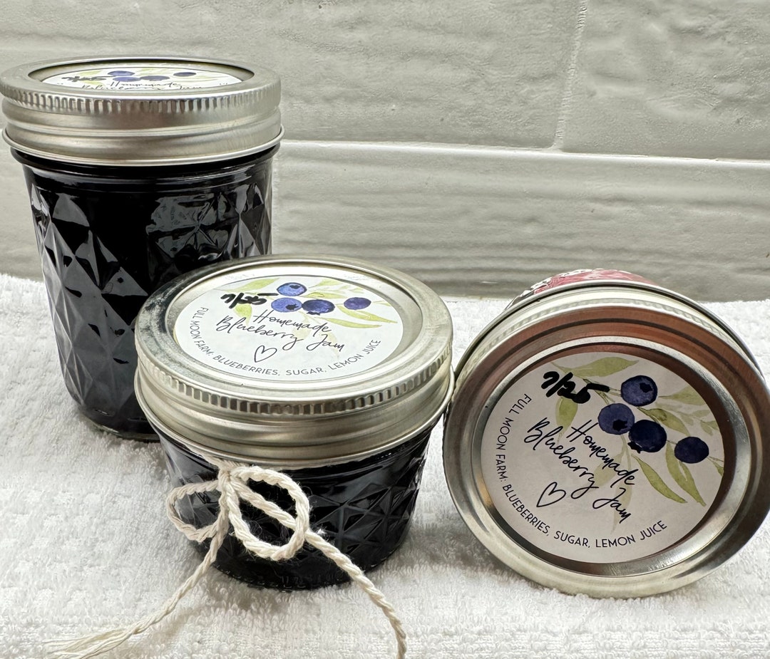 Organic Blueberry Jam - Etsy