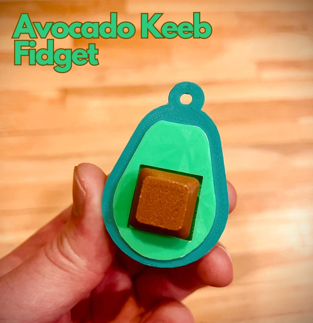 Avocado Keeb keyboard Single Switch Fidget - Etsy