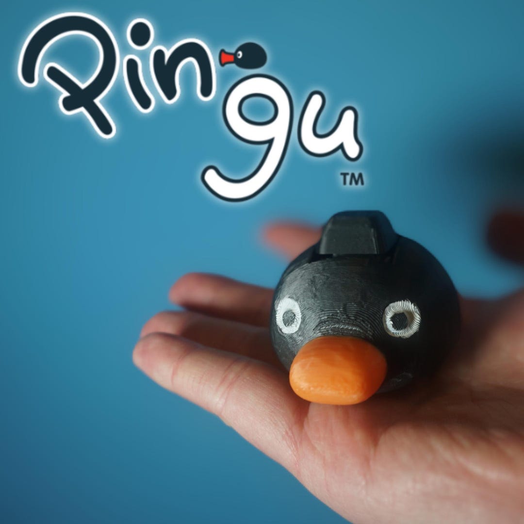 Pingu Keyboard Fidget Clicker Toy, Stress Relief, Focus Boost, Cute ...