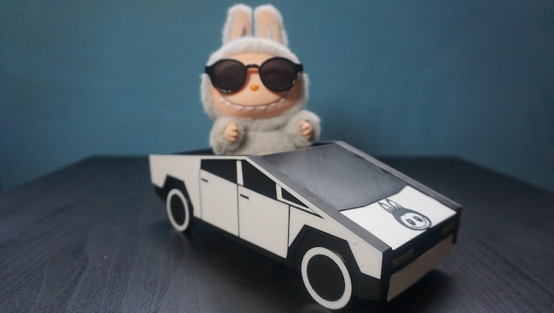 Labubu Doll Vehicle Display, Mini Car Stand for Fans and Collectors - Etsy
