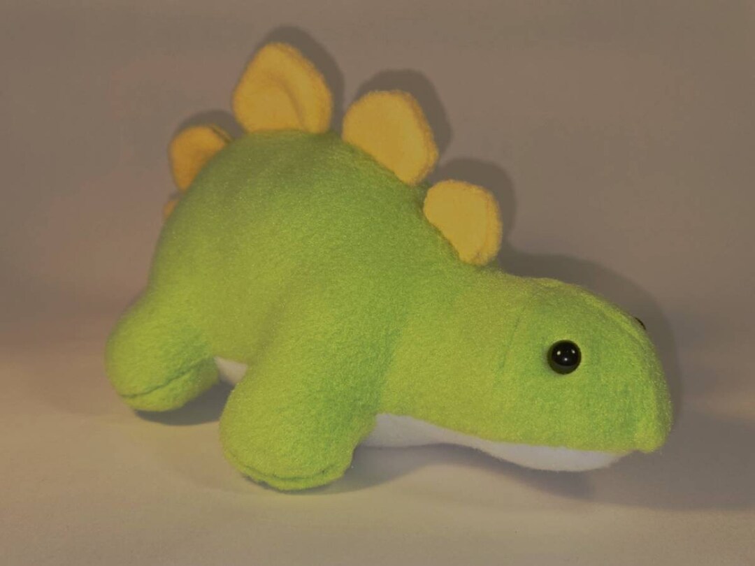 Stegosaurus Plush Pattern, Cute Dinosaur Sewing Pattern, Plush Pattern ...