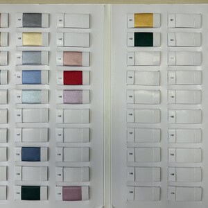 Satin Swatches for Bow, Detachable Sash Bow, Large Bow, Wedding Table ...