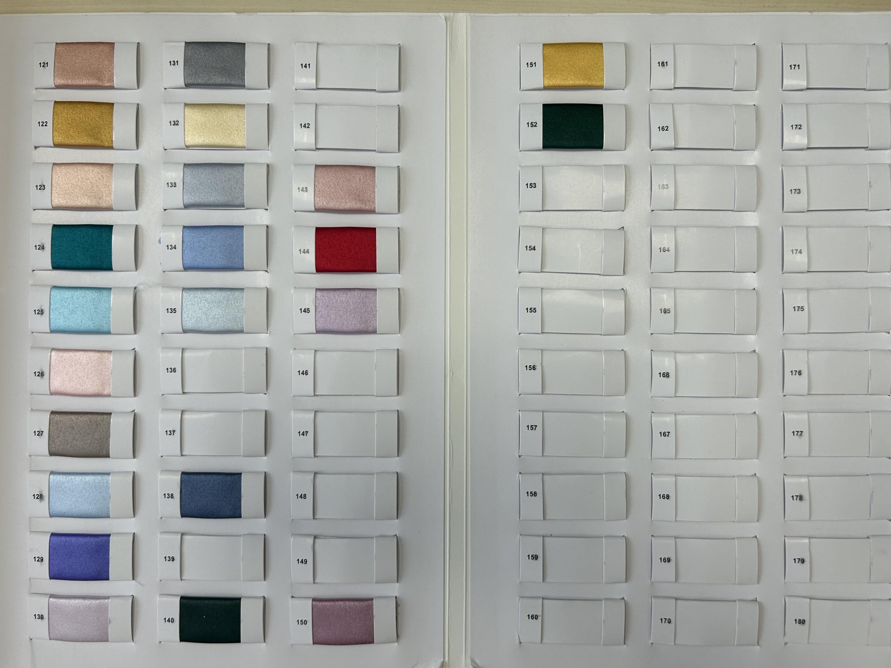 Satin Swatches for Bow, Detachable Sash Bow, Large Bow, Wedding Table ...