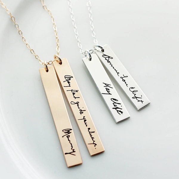 Engraved Signature - Etsy