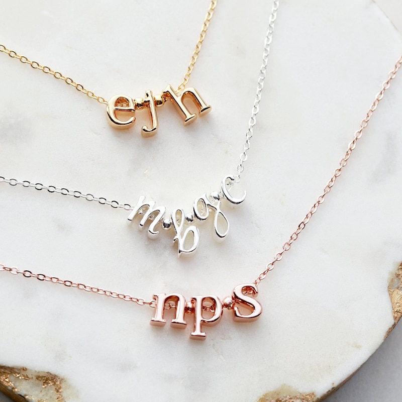 Initial Jewelry - Etsy