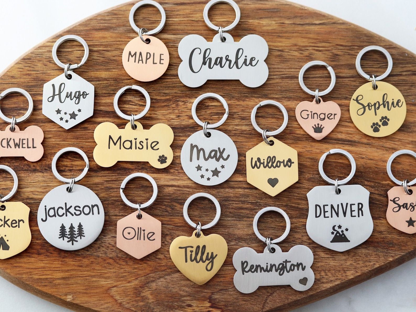 Custom Pet Collar / Collar Tag / Custom Pet Tag / Cute Pet Tag | Etsy