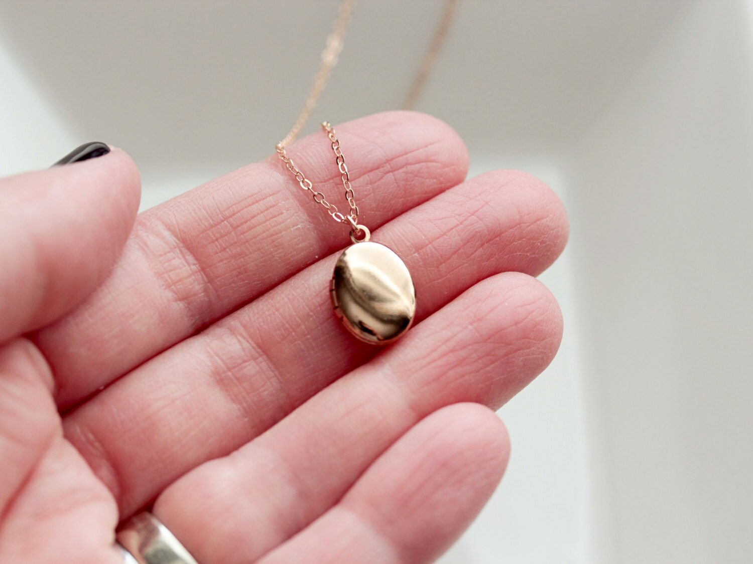 Girls Locket / Gold Locket / Silver Locket / Photo Locket / | Etsy