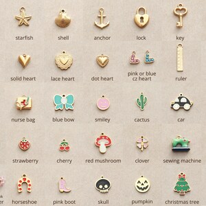 Add a Charm - Custom Charm Necklaces and Bracelets, Tomdesign Custom ...