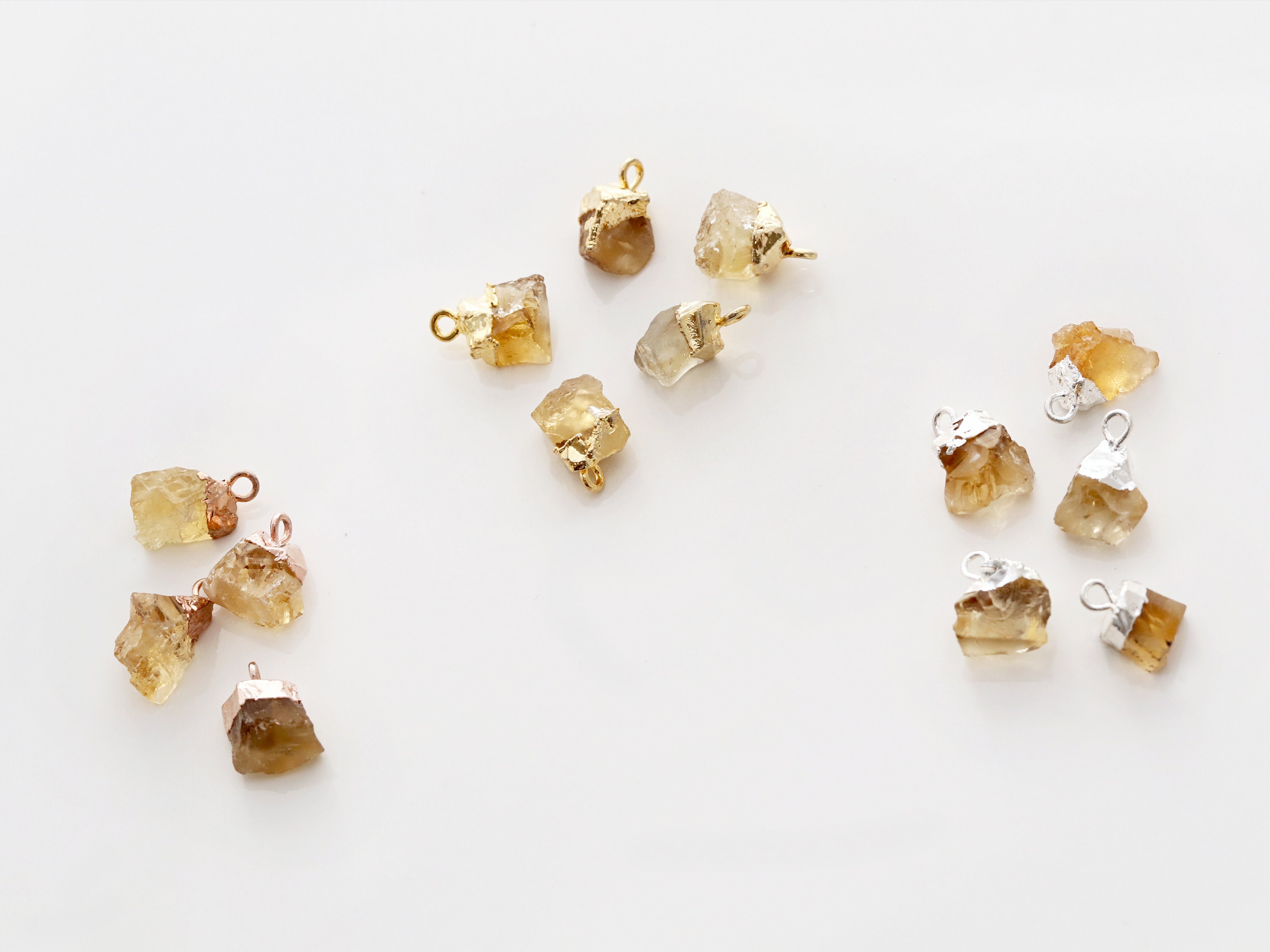 Citrine Necklace / Natural Citrine Gemstone Necklace / | Etsy