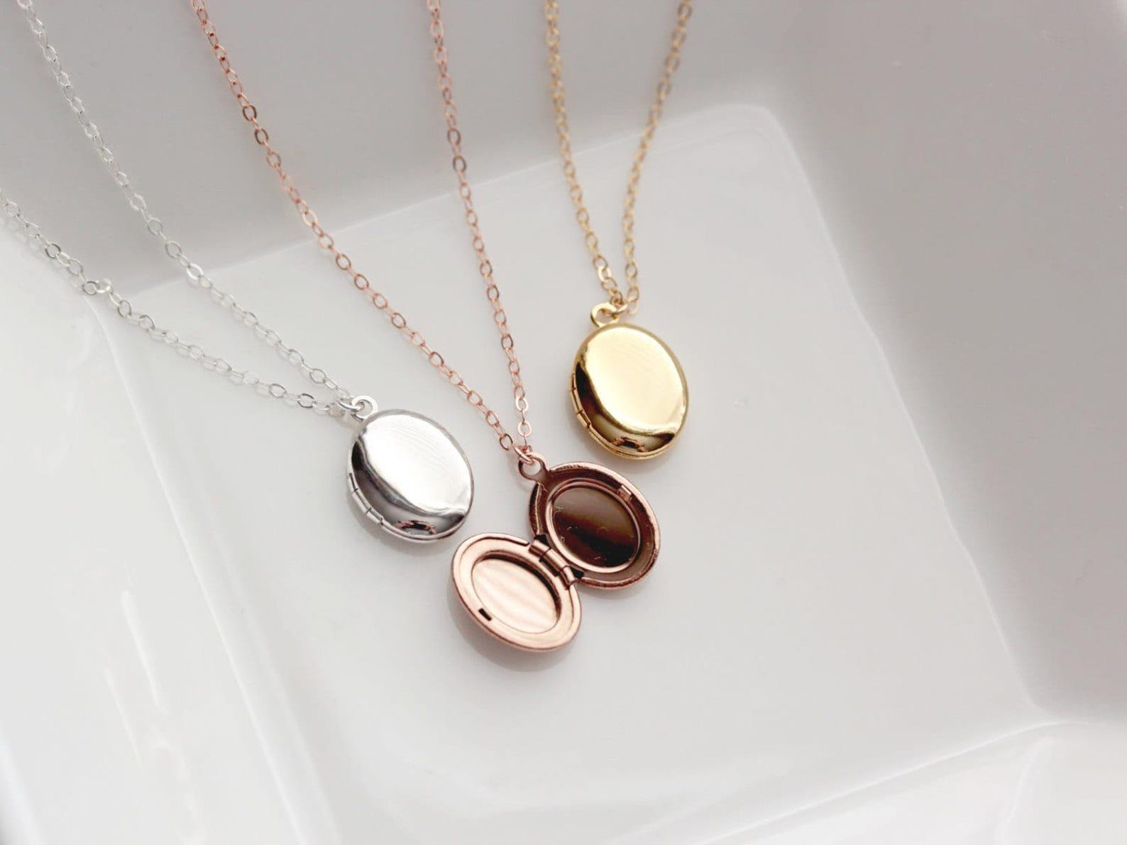 Girls Locket • Gold Locket • Silver Locket • Photo Locket • Girls ...