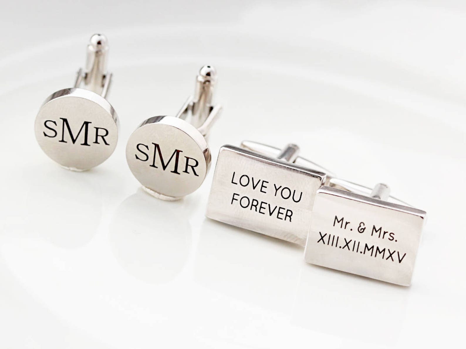 Personalized Cuff Links / Custom Cufflinks / Engraved Cufflink - Etsy