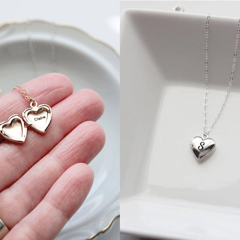 Bridal Locket Engraving - Etsy