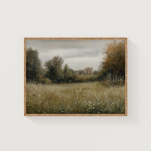 Spring Landscape Art | Vintage Art Print | Country Farmhouse ...