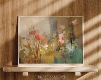 Abstract Landscape Art | Vintage Art | Country Farmhouse | PRINTABLE ...