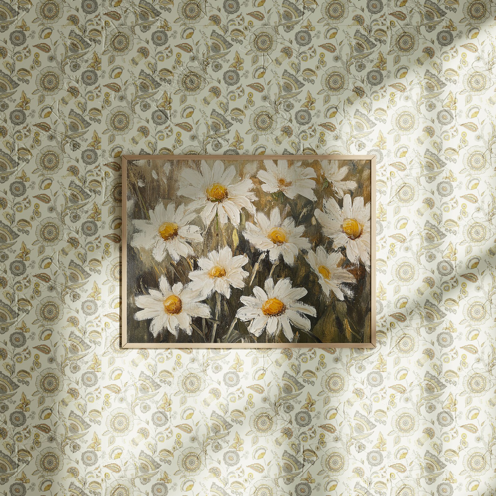 Daisy Painting Style Art | Vintage Art | Cottage Core | PRINTABLE ...