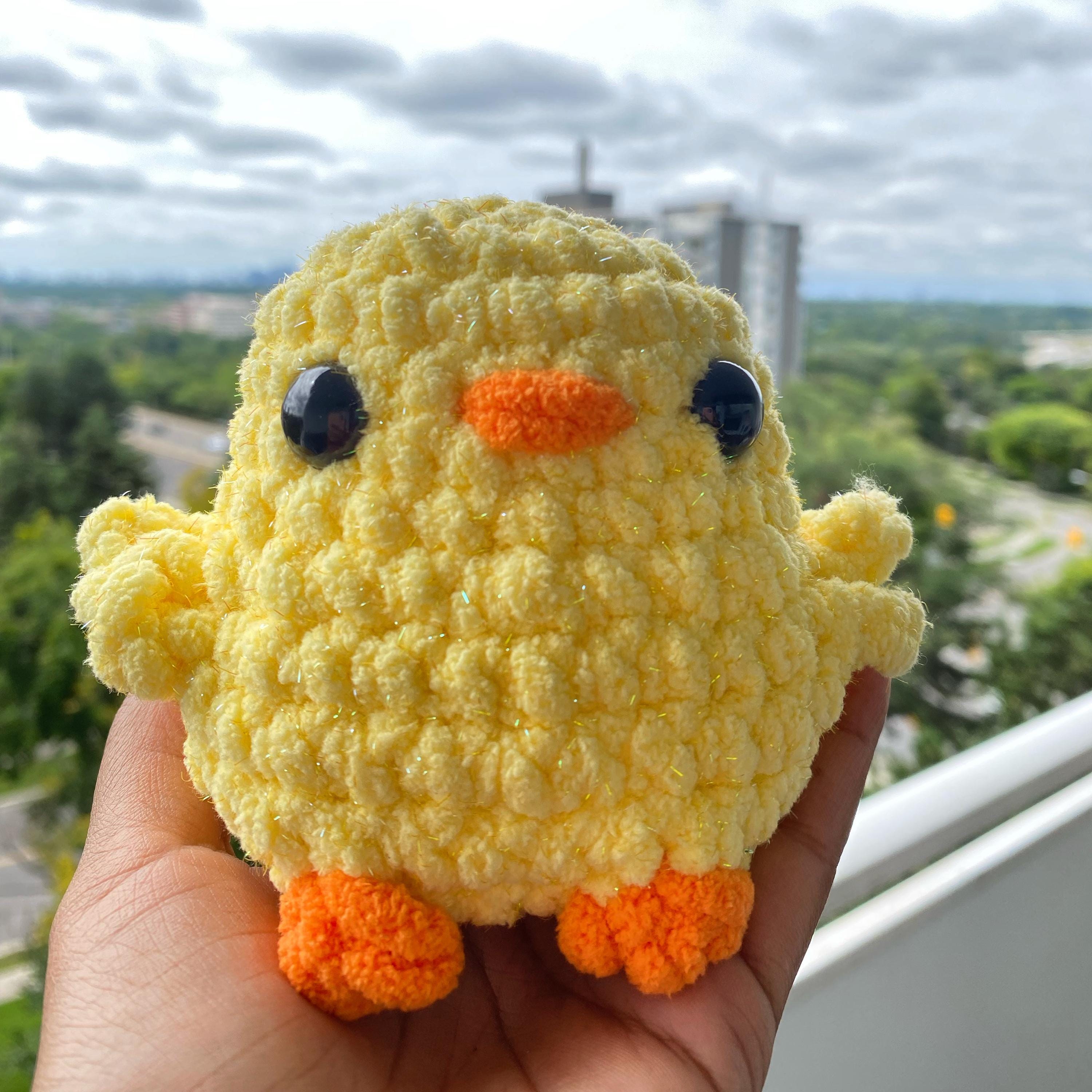 Crochet Amigurumi Bird Birdie Ducky Duckling Duck Plushie Plush Stuffed ...