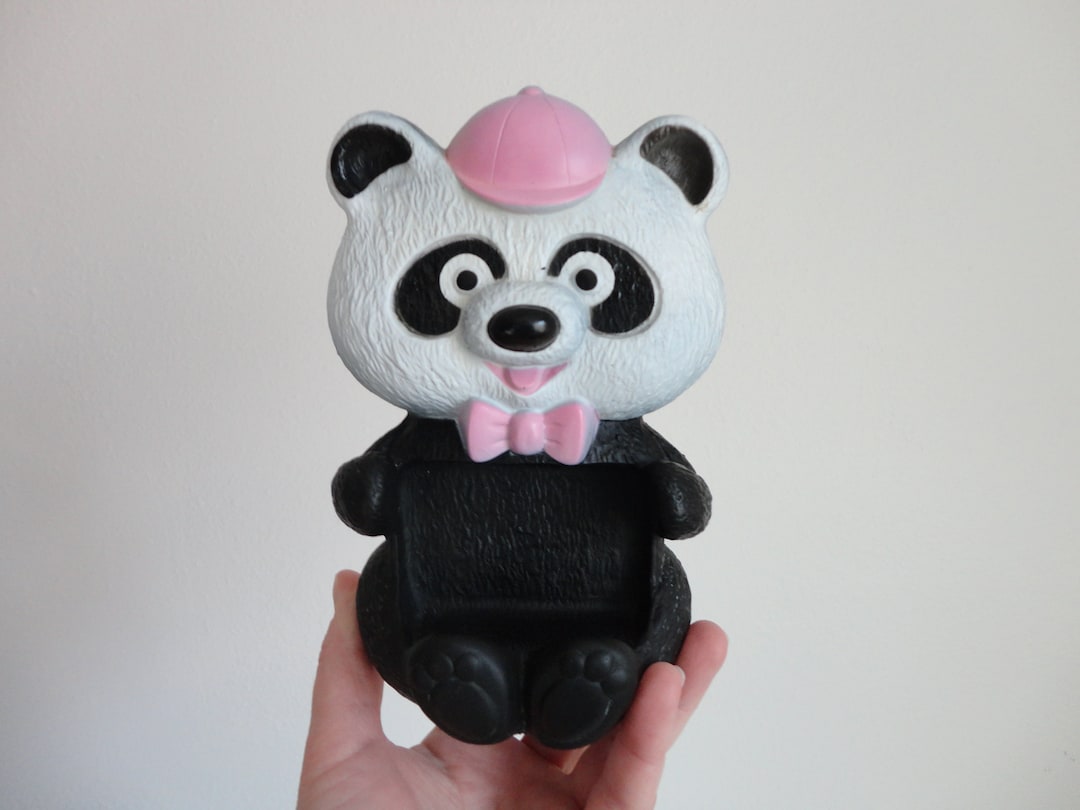 VINTAGE 1970s Avon Randy PANDA Soap Dish HOLDER Kawaii Kitsch Cute ...